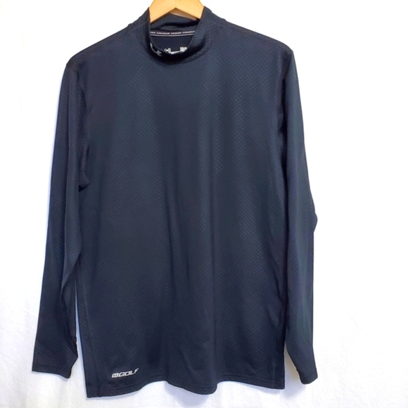 Under Armour | Shirts | Under Armour Golf Coldgear Fitted Long Sleeve ...